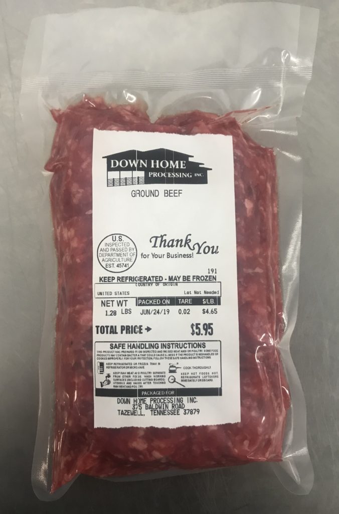 Beef Cut Sheet - Down Home Processing